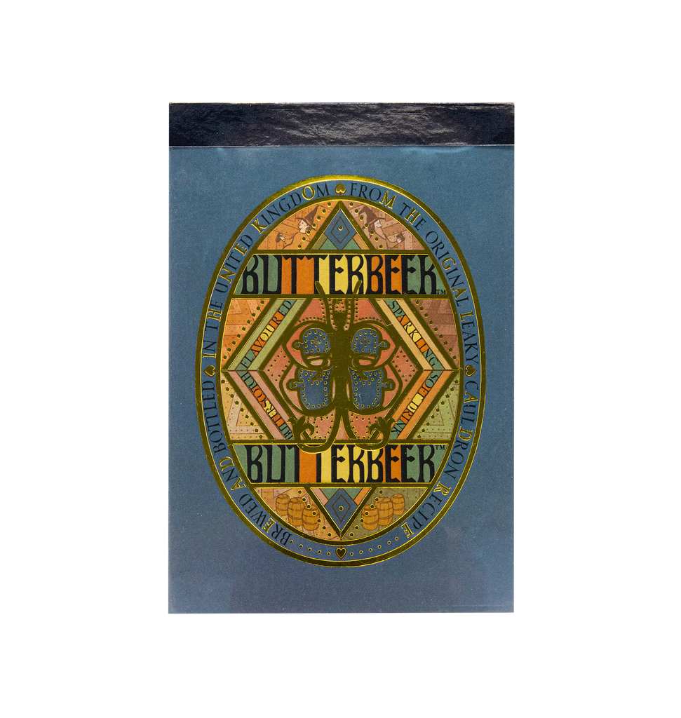 Butterbeer Flip Notepad | Harry Potter Shop UK