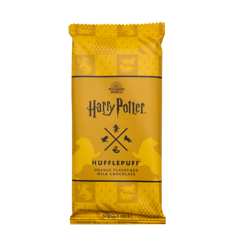 Hufflepuff Milk Chocolate Bar | Harry Potter Shop UK