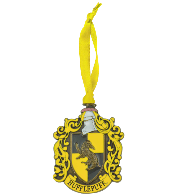 Hufflepuff Crest Ornament – Harry Potter Shop