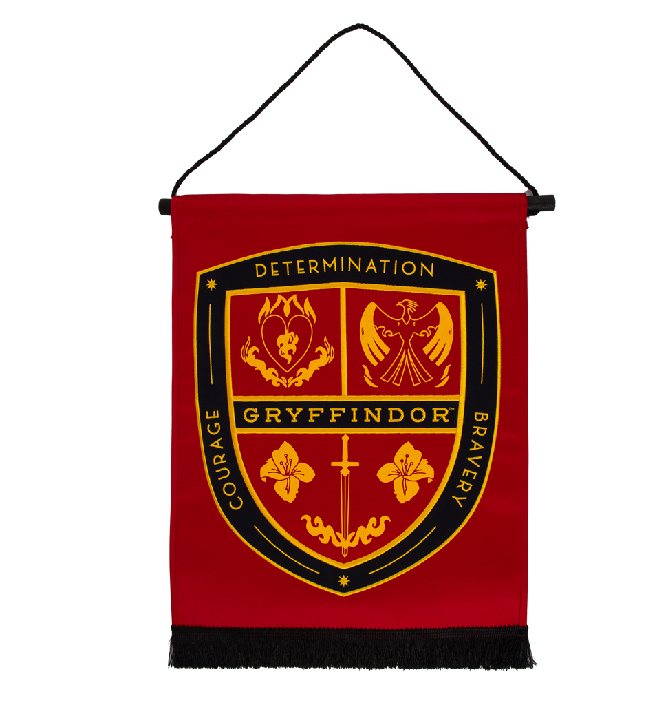 Gryffindor Attribute Wall Banner | Harry Potter Shop UK